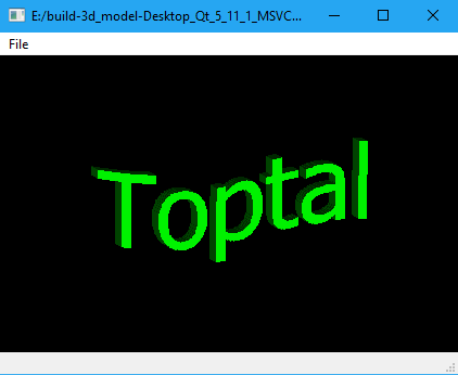 Animated 3D Text Rendering with OpenGL | by Ricardo Costa | Medium