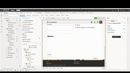 Adding Custom Signature in Oracle Visual Builder | by Syazwan | Medium