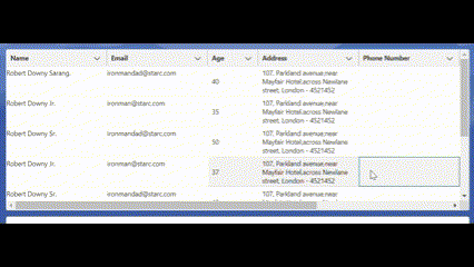 LWC lightning data table with fixed columns. | by Sarang Deshpande | Medium
