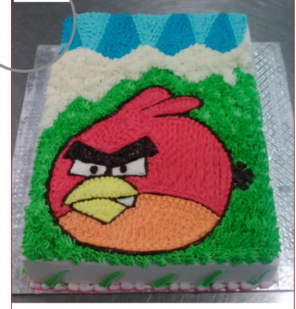 Angry Bird- KR Bakes - K.R Bakers - Medium