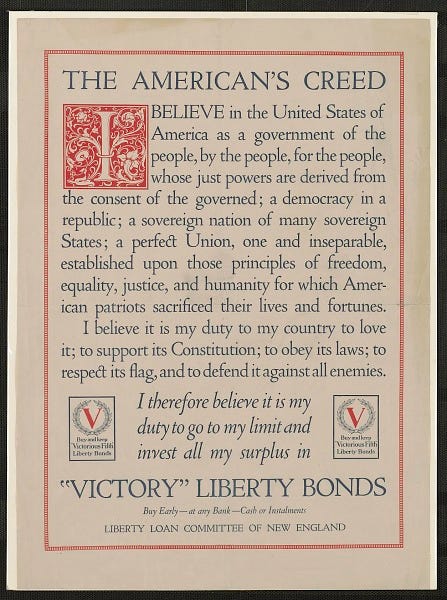 Major Writing Assignment #4: American Creed | by Jeremiah Jagessar ...