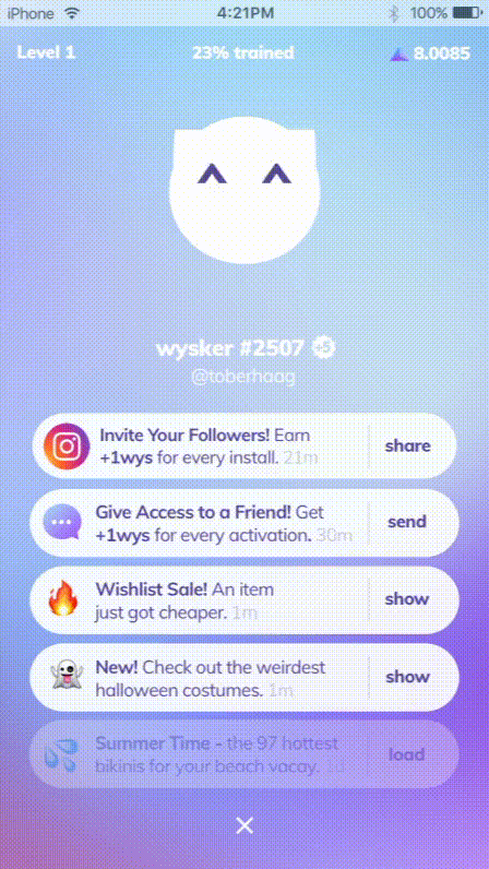 Cryptokitties went for shopping. Yesterday, July 13th 2018, Wysker ...