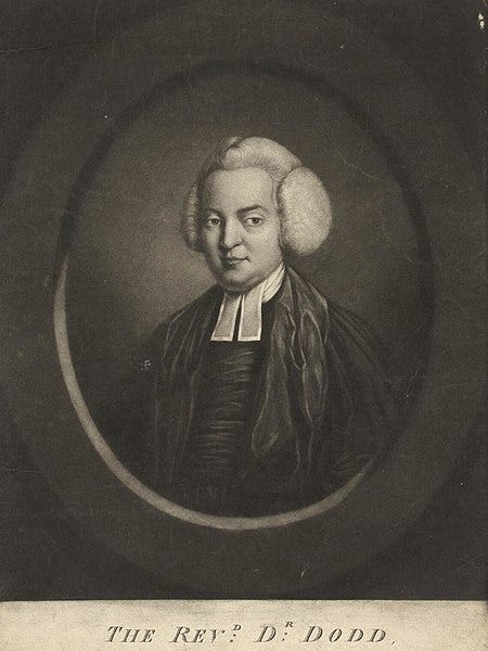 The Hanging Of Dr Dodd. The story of an 18th-century clergyman… | by ...