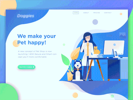 Animated UI illustrations to say hello 👋 | by Graeme | Prototypr