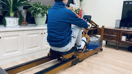 Indoor Fitness Simulator Rowing Training Machine with Wall Games | by ...