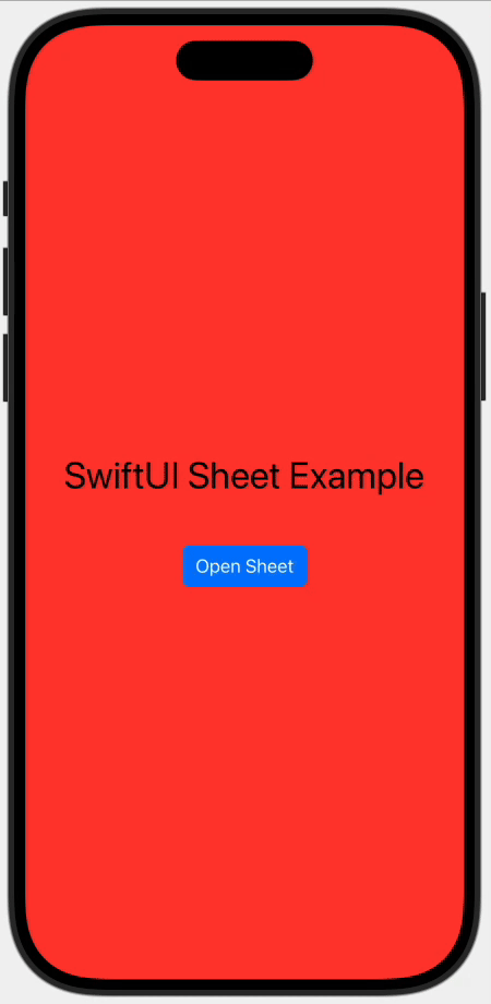 SwiftUI sheet: Presenting Views Modally | by Mohammad Mahmudul Hasan | Medium