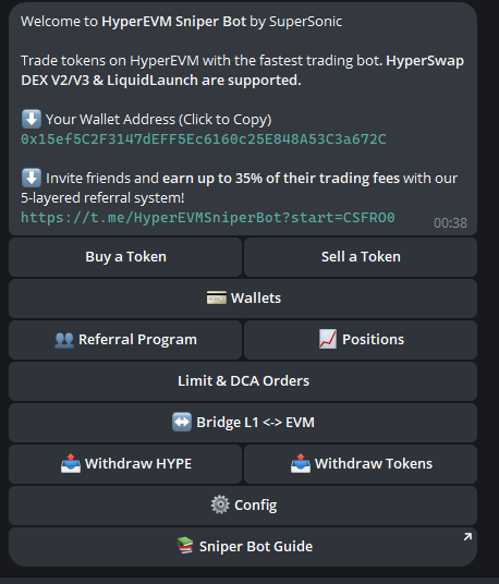 HyperEVM Sniper Bot: How to Automate Crypto Trading on Telegram | by ...
