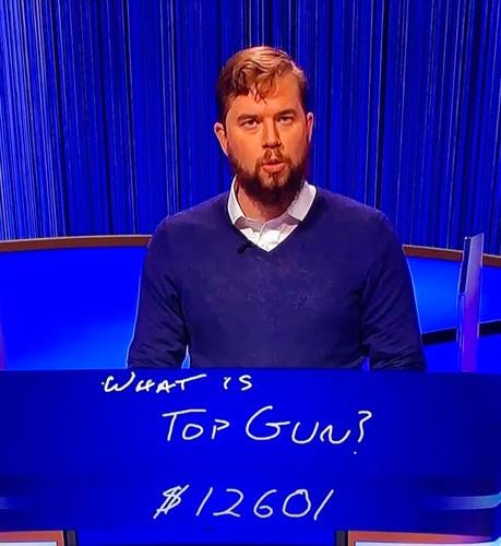 Eight Days The Latest Jeopardy Champion | by David B Morris | Medium