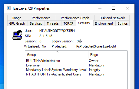 The Windows Security Journey — LSA Protection (Local Security Authority ...