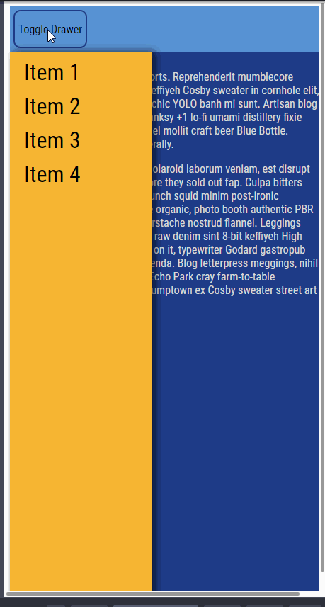 How to make an app drawer with React Hooks and CSS | by Albert Chu | Medium