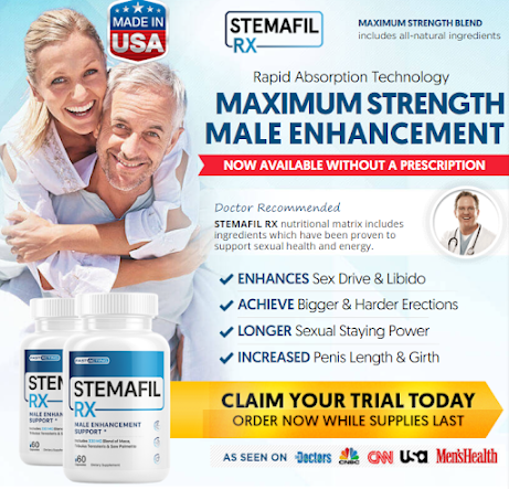 Stemafil RX Reviews: Its Works To Support Your Sexual Health Life (Work ...