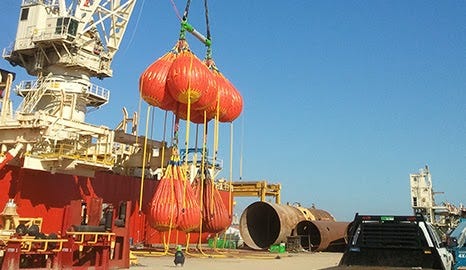 Crane load testing water weights rental Services Saudi Arabia — Eiwaa ...
