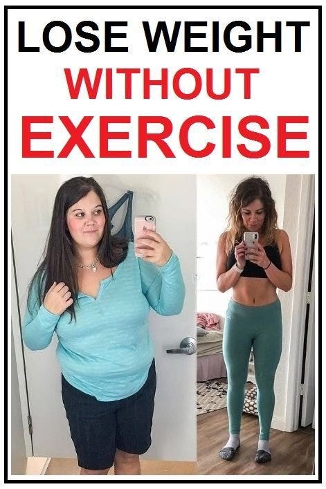 Viable Ways Of getting more fit Without Exercises | by Health ...