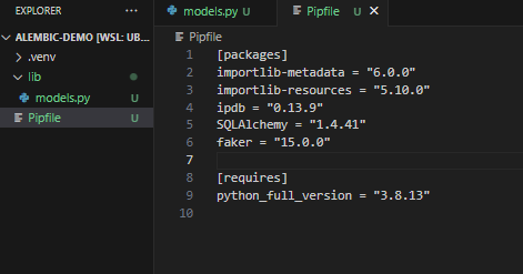 Using alembic to create and seed a database | by Fi M-D | Medium
