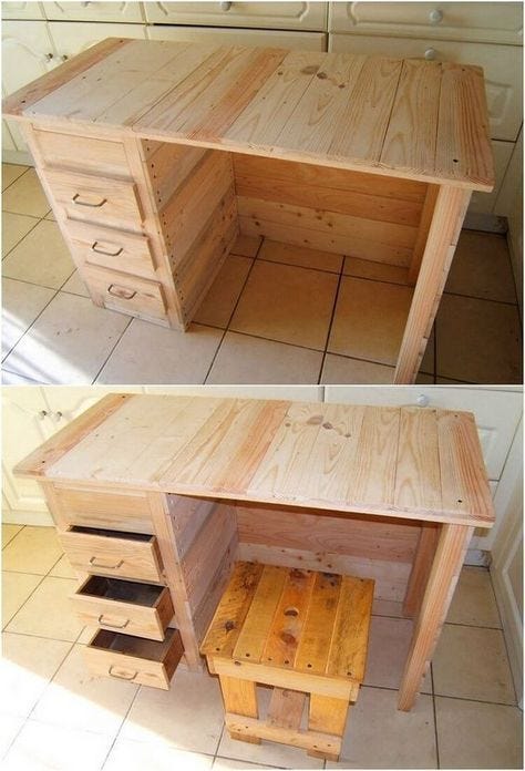 How to Build a Wooden Desk: A Step-by-Step Guide for Beginners | by ...