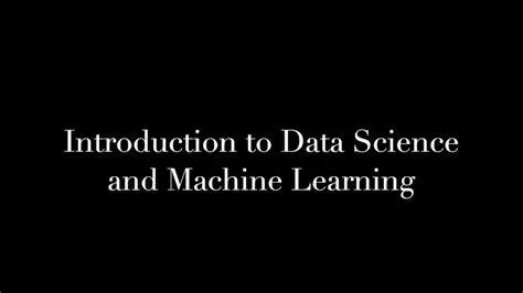 Introduction to Machine Learning & Data Science | by It's Me Archit ...