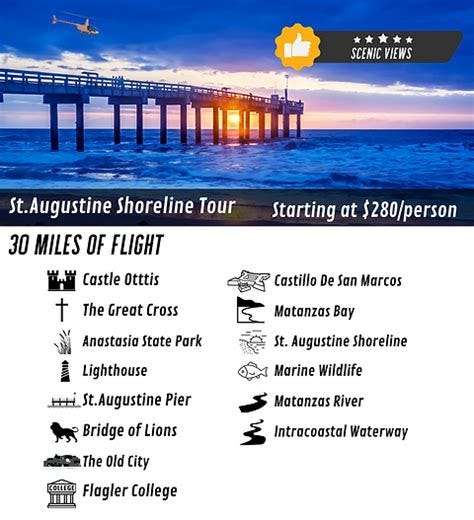 Best 5 St Augustine Chopper Rides: That Totally Ultimate Up-In-The-Air ...