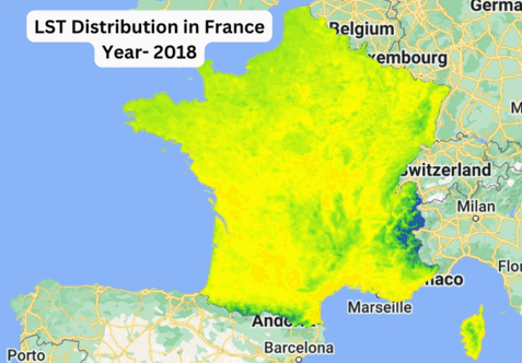 Capturing the Dynamic Evolution of Land Surface Temperature in France ...