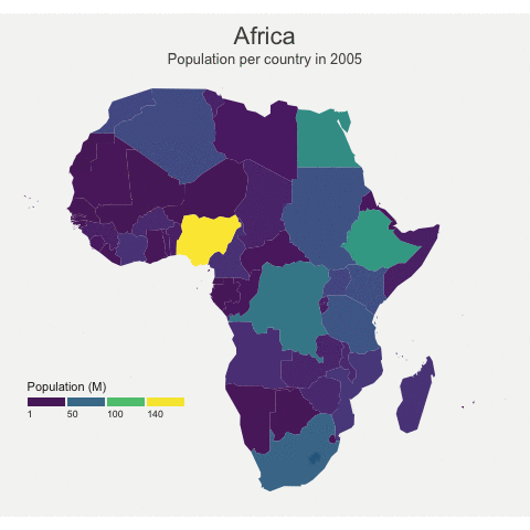 Creating a Seamless Shift from Choropleth Maps to Cartograms | by Ambuj ...