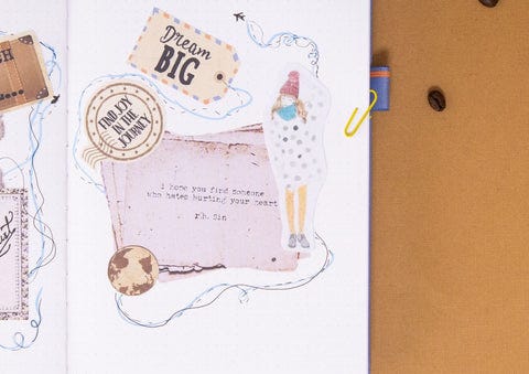 EASY BUJO SETUP FOR BEGINNERS. Travel is leaving behind your stress ...