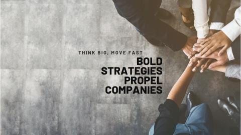Think Big, Move Fast: How Bold Strategies Can Propel Your Company ...