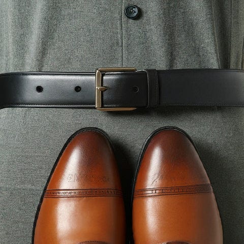 Black Belt, Brown Shoes: A Fashion Myth Debunked | by Leather Italiano ...