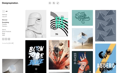 Everything to love about Designspiration.com | by Jill Bressler | Medium