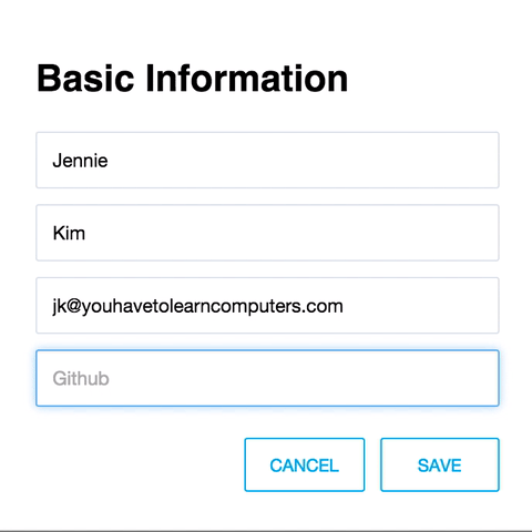 Two-Way Data-Binding and Form Validation in React | by Jennie Kim Eldon | Medium