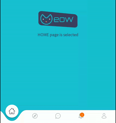 Meow Bottom Navigation. Meow Bottom Navigation | by Patel prashant | Medium