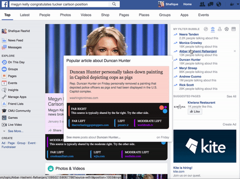 See political bias in your Facebook feed with Ven. | by Shafique Rashid ...