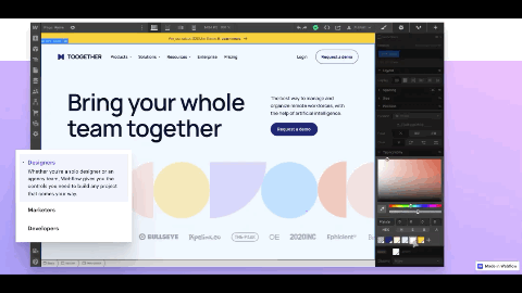 The Power Full of Webflow. The site you want — without the dev… | by ...