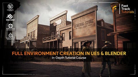 FastTrack Tutorials — Full Environment Creation in UE5 & Blender In-Depth Course | by Arlynemand ...