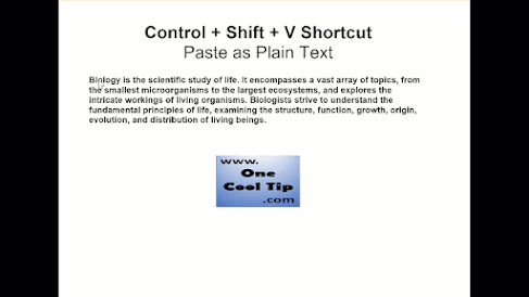 How to Paste Text Without Formatting in Microsoft Word | by www.OneCoolTip.com | Jan, 2024 | Medium
