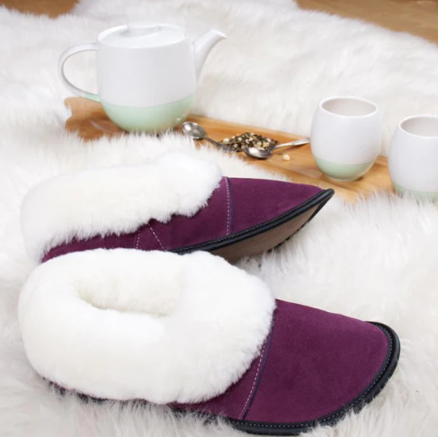 Women’s Shearling Slippers. Women’s Shearling Slippers by Garneau… | by ...
