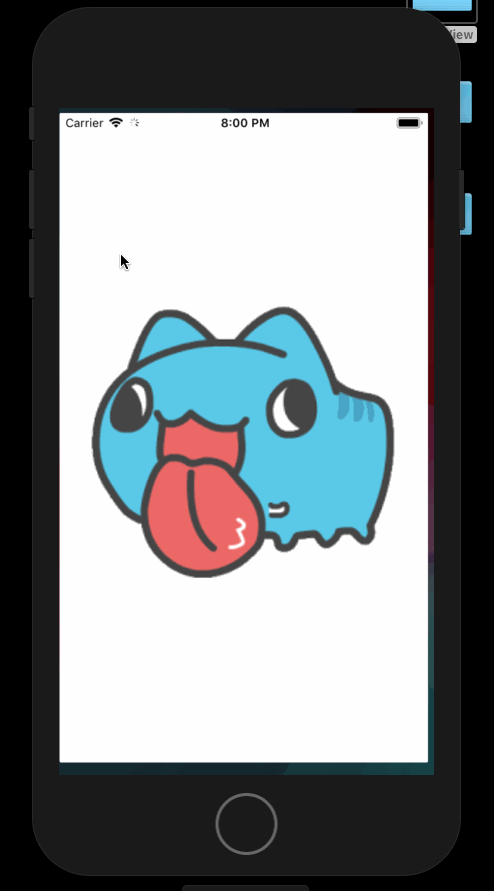 實現水平捲動的 scroll view. (1)app操作動畫(GIF) | by Zeng Yuhuei | 海大 SwiftUI iOS / Flutter App 程式設計 | Medium