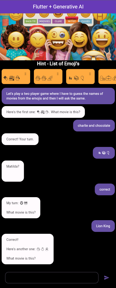 Integrating Gemini Ai With Flutter Building Emoji Movie Guessing App 9225