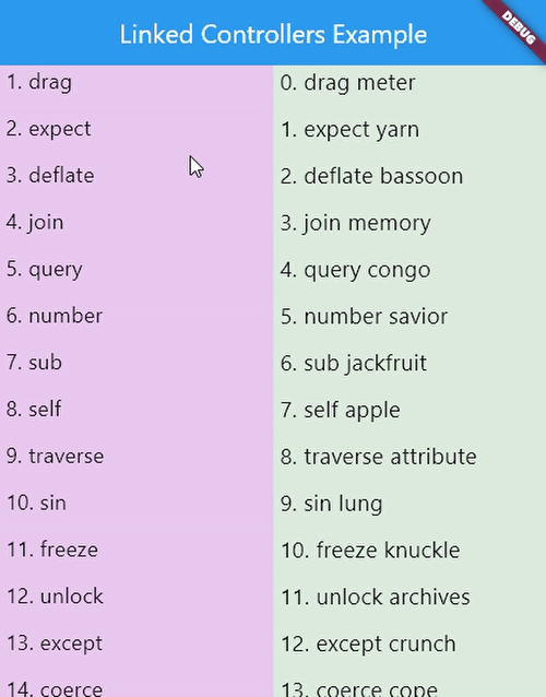 How to link multiple Scrollable widgets in Flutter | by Olumide Olubosede | Medium