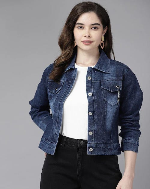 Denim Dreams: Jacket Up Your Style with a Flowy Dress | by Hemojiya ...