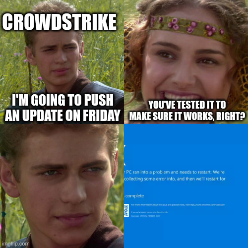 A Small Collection of CrowdStrike “Blue Screen Death Day” Memes | by ...