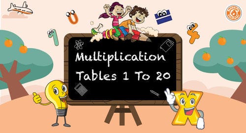Tables 1 to 20. Generally, there is no mathematics… | by ...