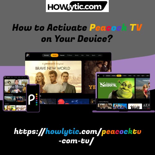 How to Activate Peacock TV on Your Device? | by BaddieHub | Medium
