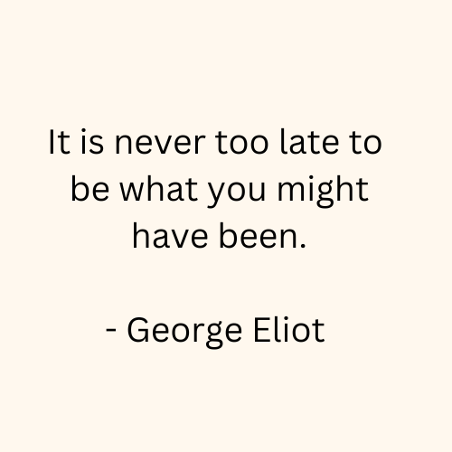 It Is Never Too Late - Adeela Mehbub - Medium