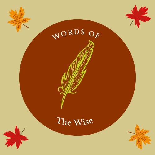 Words of the Wise. By Meghan Stephenson | by Stephensonmeghan | Medium