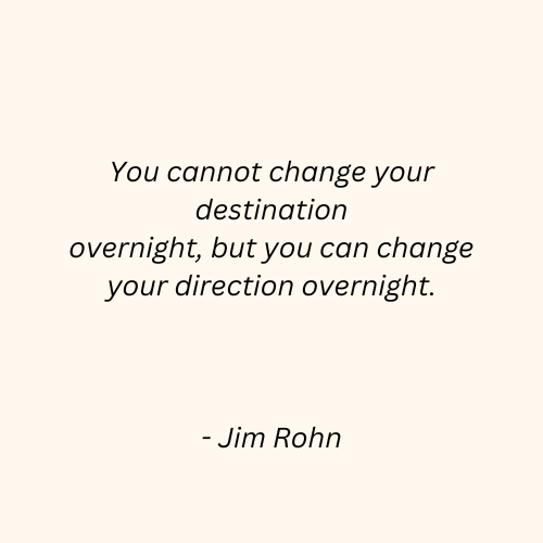 Changing Course: The Power of Direction - Adeela Mehbub - Medium