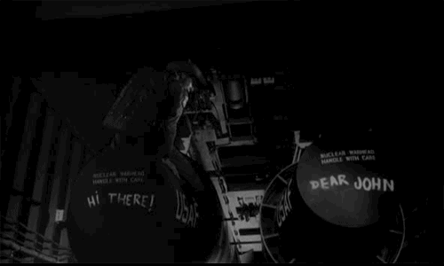 Slim Pickens Rides The Bomb Gif