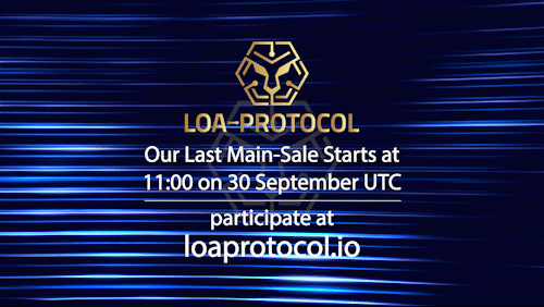LAST MAIN-SALE Started. Ready to sign up for #LOA tokens LAST… | by LOA ...
