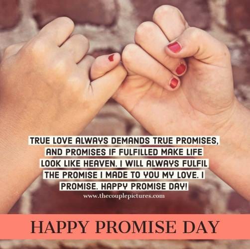 Promise Day 2020 — Images, Quotes, Wishes, Status | by ...