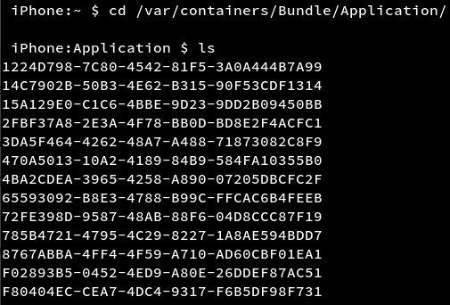 Extracting the IPA File and Local Data Storage of an iOS Application ...