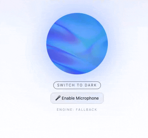 Building a Voice Reactive Orb in React: Audio Visualization for Voice ...