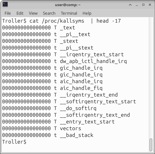 The Linux Concept Journey — /proc/kallsyms (Kernel Exported Symbols ...